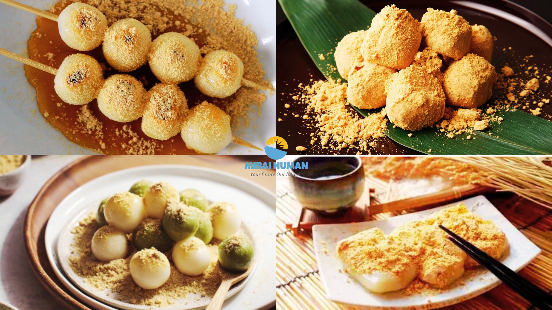 Các loại dango Nhật Bản