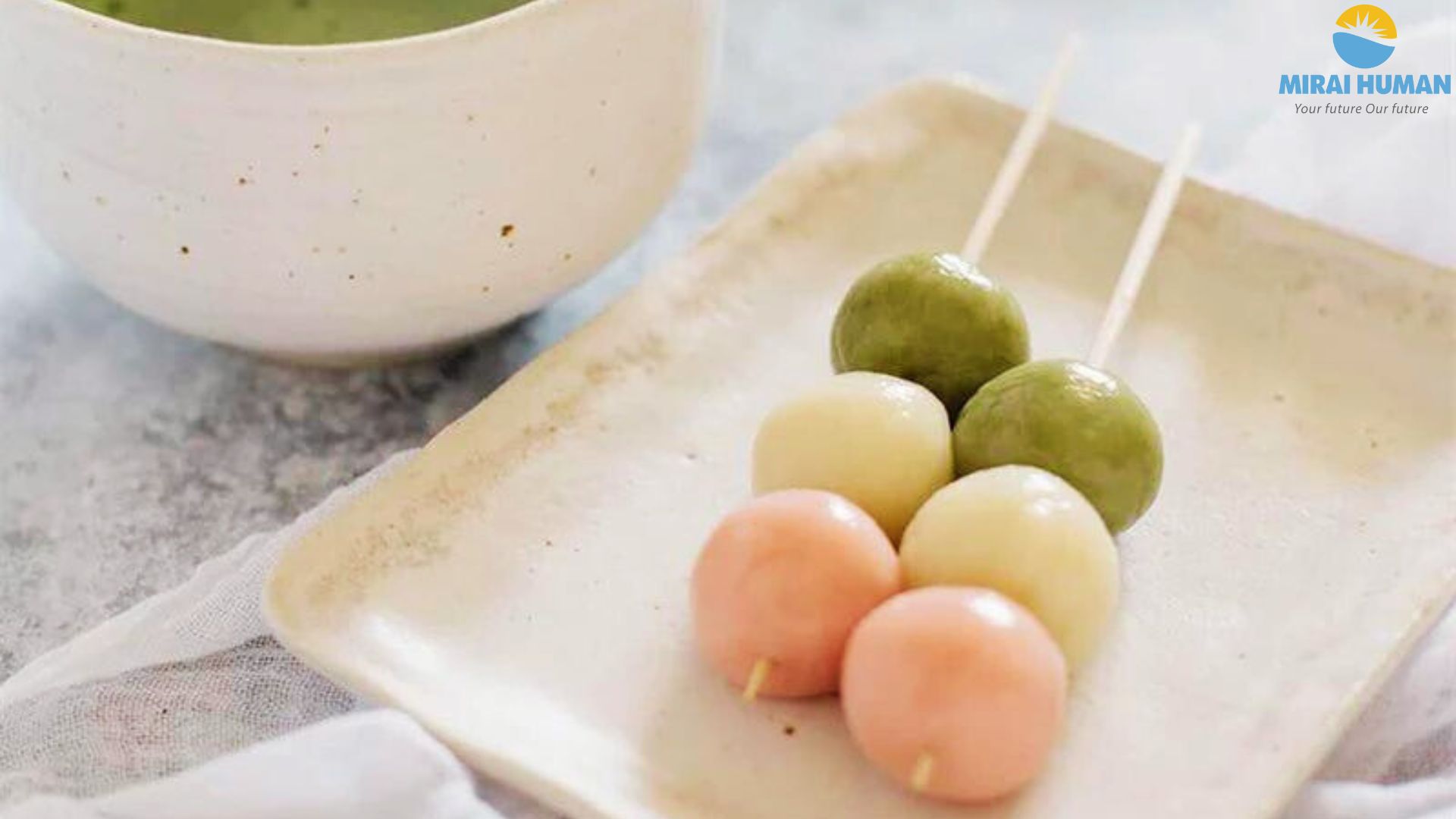 Các loại dango Nhật Bản