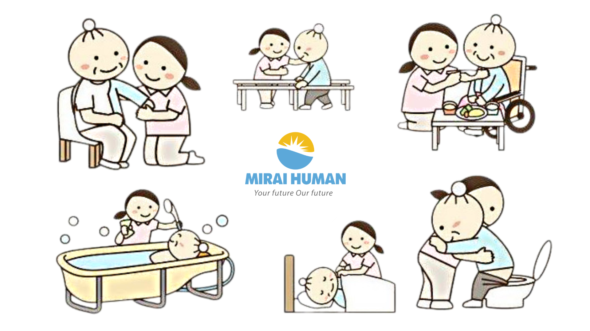 Kaigo ở Nhật - Những công việc phải làm quen và tận tâm với nghề